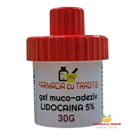 Gel Mucoadeziv Cu Lidocaina 5 20g