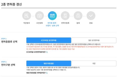 온라인 운전면허증 갱신 신청방법 및 경찰서 수령하기 1종과 2종 차이점