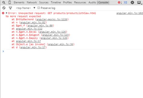 Javascript Angularjs Uirouter Is Throwing Error Unexpected Request