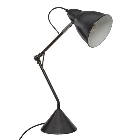 Atmosphera Lámpara Aude Negra Metal A 62 Cm Leroy Merlin
