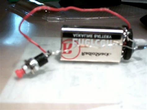 9v Led Light First Instructable 4 Steps Instructables