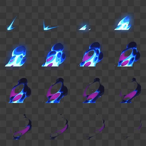 2d Explosion Fx Animation Pack