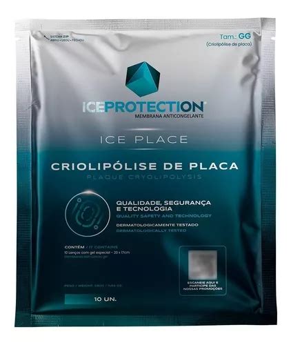 Mantas Criolipólise De Placa Ice Place Tam Gg g Parcelamento sem juros