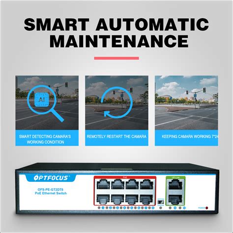 Factory OEM Port Ethernet POE Switch Mbps POE Port Mbps UP Link Port For CCTV