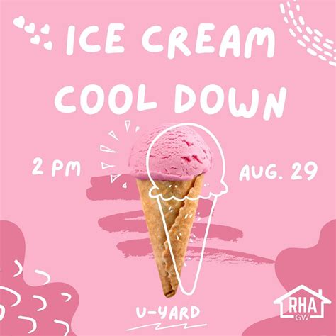 The Gw Residence Hall Association Have A Sweet First Day Of Classes