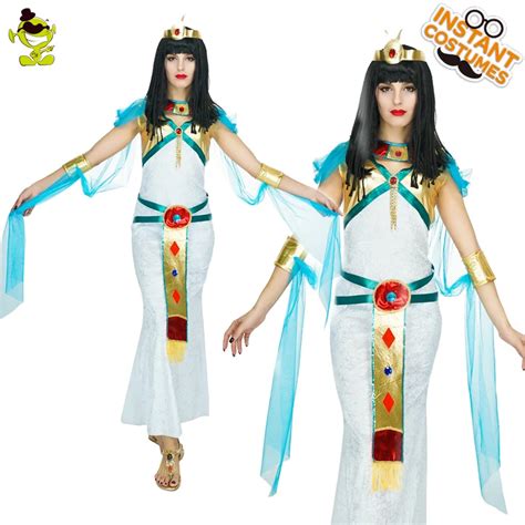 Womans Egyptian Pharaoh Cleopatra Costumes Halloween Party Adults