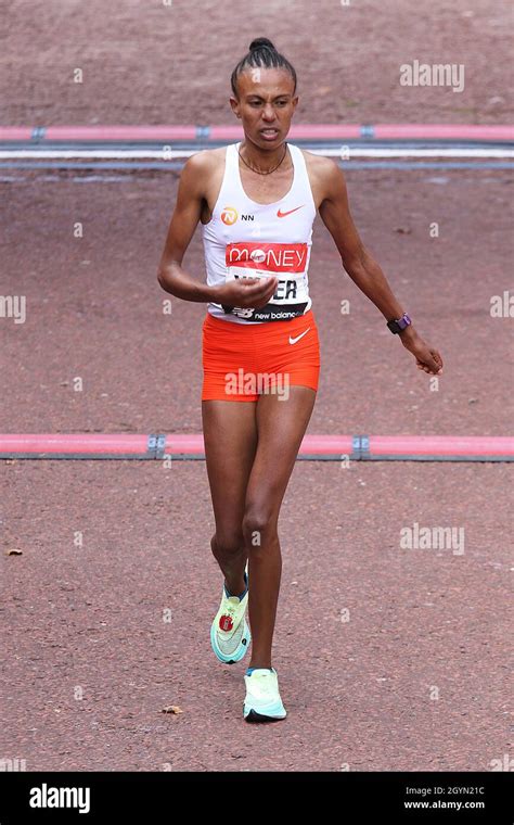 Zeineba Yimer Of Ethiopia Finishes 8th In The 2021 Virgin Money London