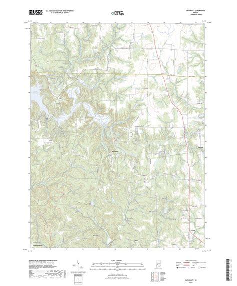 Cataract In 2022 24000 Scale Map By United States Geological Survey
