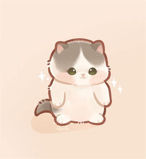 Bib 🐥☕️ On Twitter Cute Cat Drawing Kitten Drawing Cute Animal Drawings