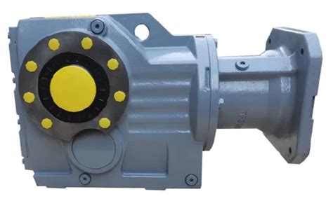 Ka Series Hardened Tooth Surface Helical Bevel Gearbox With Servo Motor