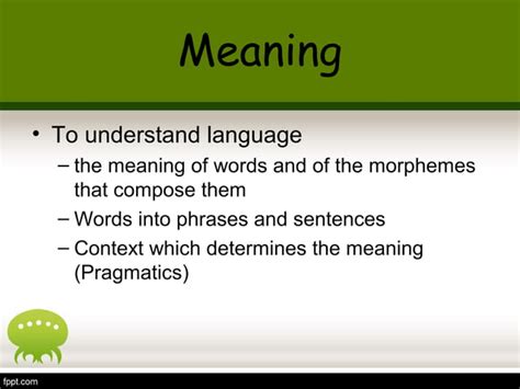 semantics ppt