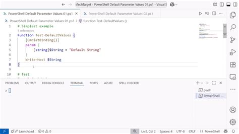 See Powershell Parameter Default Values In Action Techtarget