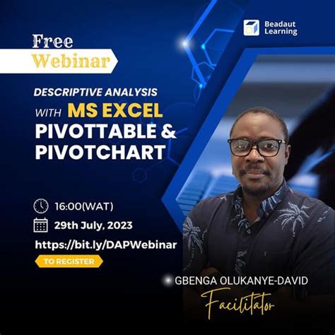 beadaut on linkedin beadaut webinaralert msexcel