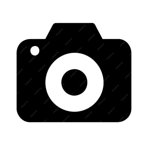 Simple Camera Pictogram Premium Ai Generated Vector