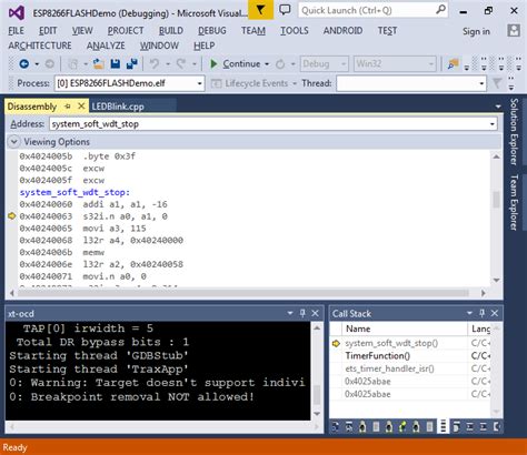 Developing Projects For The Esp8266 Wifi Chip With Visual Studio Visualgdb Tutorials