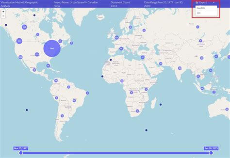ProQuest TDM Studio Map And Data Library