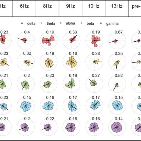 Chronological Phase Histograms During P1s Stimulation Train Each Plot Download Scientific