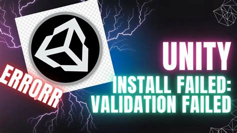 Unity Hub Install Failed Validation Failed Another Best Method To Fix