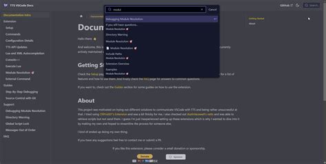 Style The Search Button In Docs Issue Rolandostar Tabletopsimulator Lua Vscode GitHub