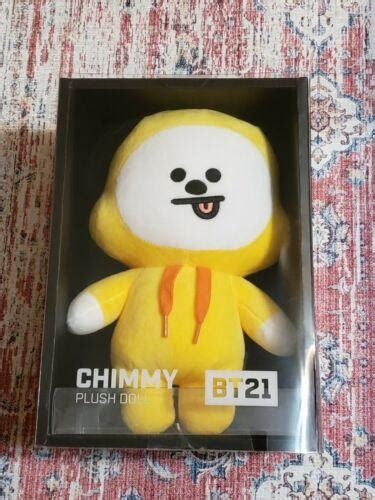 New Bt21 Official Chimmy Jimin Standing Doll Plush 4551957186