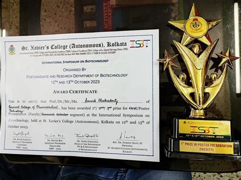 Souvik Chakraborty On Linkedin An Unexpected Success Winning The 1st Prize At The Isbt