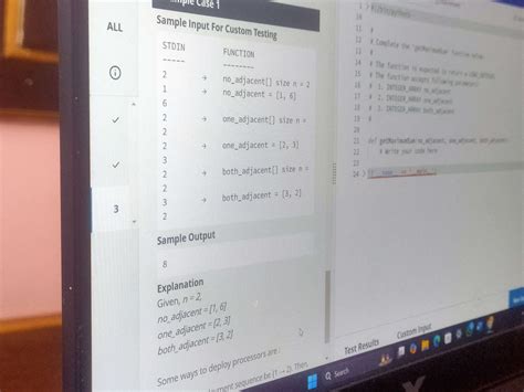 Sample Input For Custom Testing Stdin Studyx