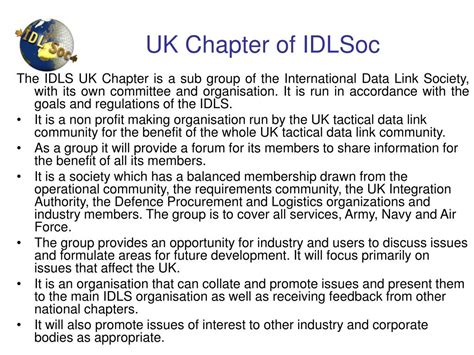 Ppt International Data Links Society Powerpoint Presentation Free