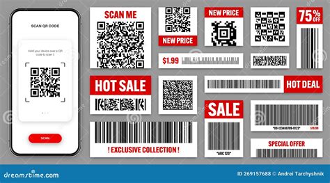 Product Barcodes And QR Codes Smartphone Application Scanner App