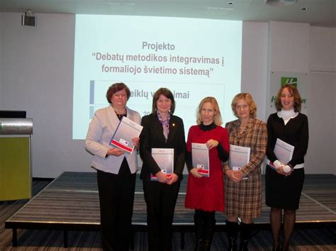 Baigėsi projektas Debatų metodikos integravimas į formaliojo švietimo sistemą