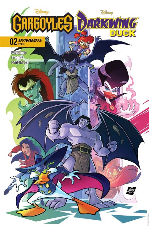 Gargoyles Darkwing Duck 2 Variant Published February 202