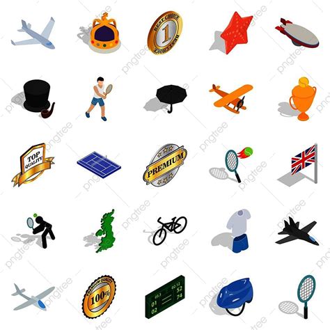 Submission Vector Art Png Submission Icons Set Vector Isometric White Retro On Png Image For