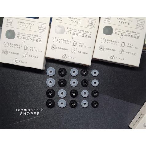 Jual Final Audio Type E Eartips Tws Eartip Japan True Wireless Audio Shopee Indonesia