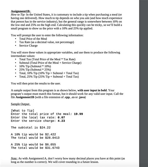solved can someone please help with assignment 1b for java