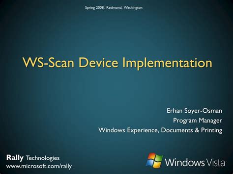 PPT WS Scan Device Implementation PowerPoint Presentation Free Download ID 253828