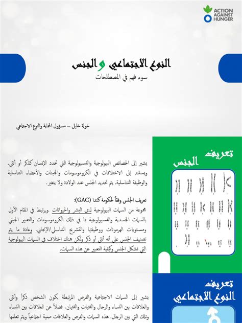 Gender And Sex Presentation Pdf