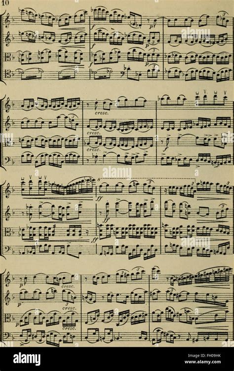 Quatuor Pour 2 Violons Alto Et Violoncelle En RC3A9 Mineur 1909