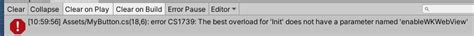 WKWebView Issue 522 Gree Unity Webview GitHub