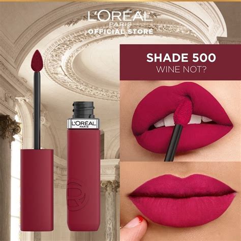 Jual LOreal Paris Infallible Matte Resistance Liquid Lipstick Jam Long Lasting Shopee