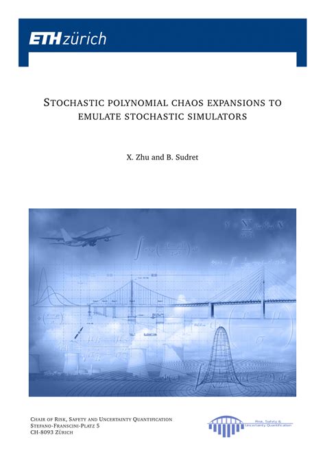 Pdf Stochastic Polynomial Chaos Expansions To Emulate Stochastic