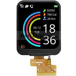 Color X Round Rectangle IPS TFT LCD Display Panel ST