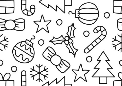 Premium Vector Seamless Christmas Vector Pattern Design