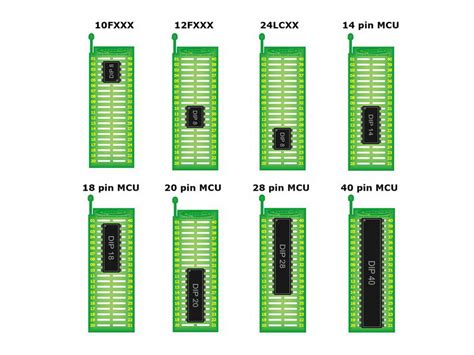 Pickit2pickit3 Extension Board Fares Pcb