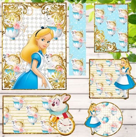 Arquivo Silhouette Etiquetas Escolares Alice 2020 Elo7