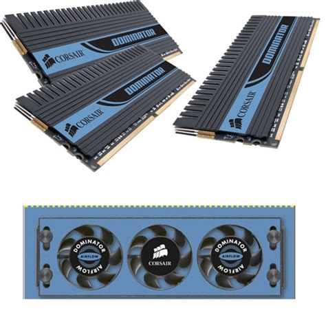 Модуль памяти Dimm 6gb 3х2gb Kit Ddr3 Pc12800 1600mhz Corsair Matched Dominator With Dhx