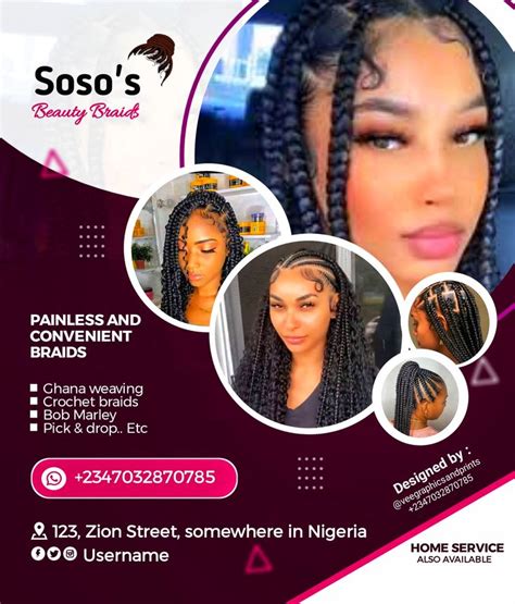 Hair Salon Flyer ในปี 2024