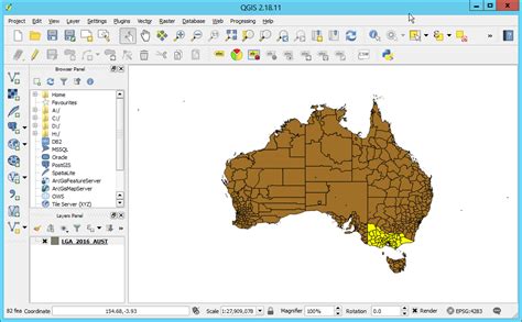 Qgis Cropping And Converting Shp Files To Topojson Format Daniels