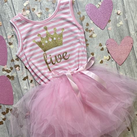 Pink Gold Princess Dress Etsy