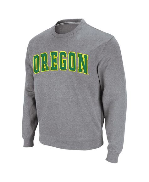 Colosseum Mens Oregon Ducks Arch And Logo Sweatshirt Macys