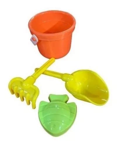 Balde Pala Rastrillo Y Molde Duravit Arena Jardin Pack X 6