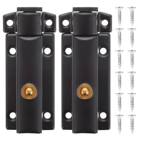 Spring Barrel Bolt Slide Sliding Latch Lock Bolts Door Locks Bathroom
